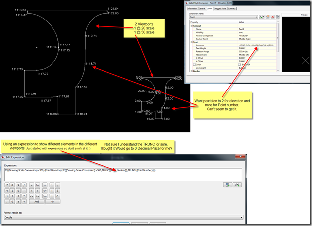 Civil 3D Reminders: Point Number Expression